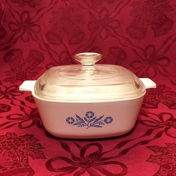 Corningware | Kitchen | Vintage Corningware Cornflower Blue 5 Quart ...